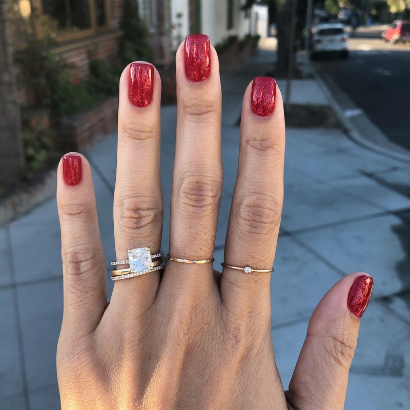 Cushion | Solitaire | Sparkly - Find Your Ringspiration